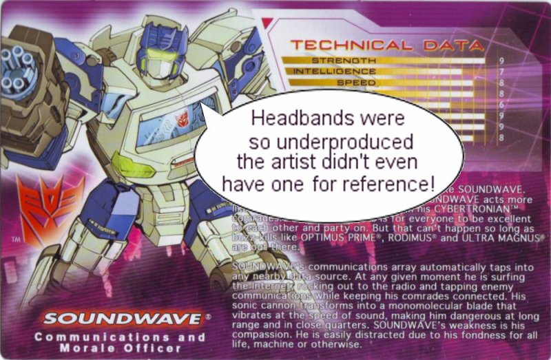 Blog #110: Toy Review: Botcon 2012 Soundwave Headband | lmb3.net