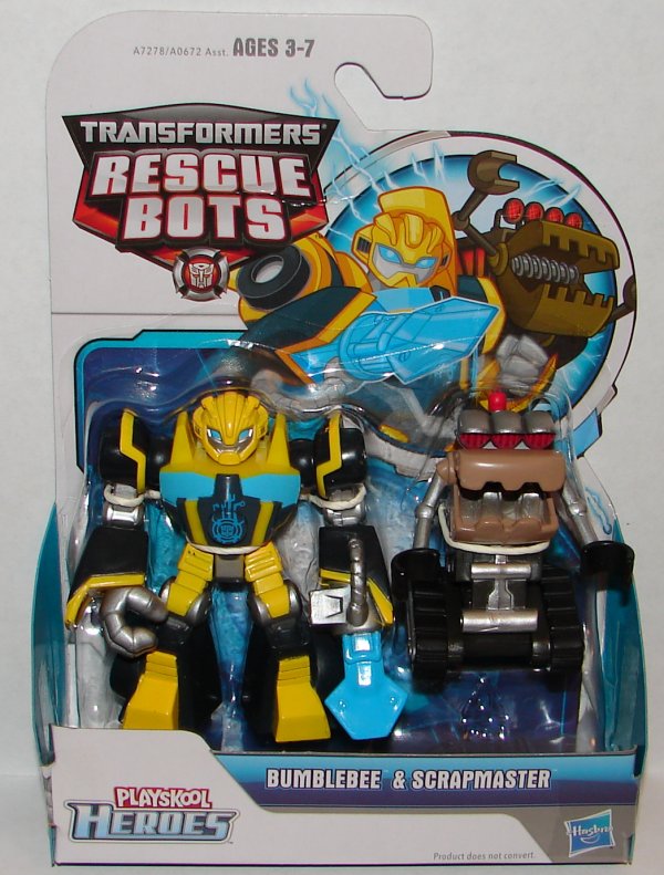 Blog #581: Toy Reviews: Transformers Rescue Bots 2-Packs Optimus Prime ...