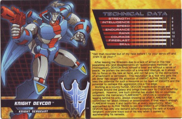 Blog #694: Toy Reviews: Botcon 2014 Deluxe Knight Devcon | lmb3.net